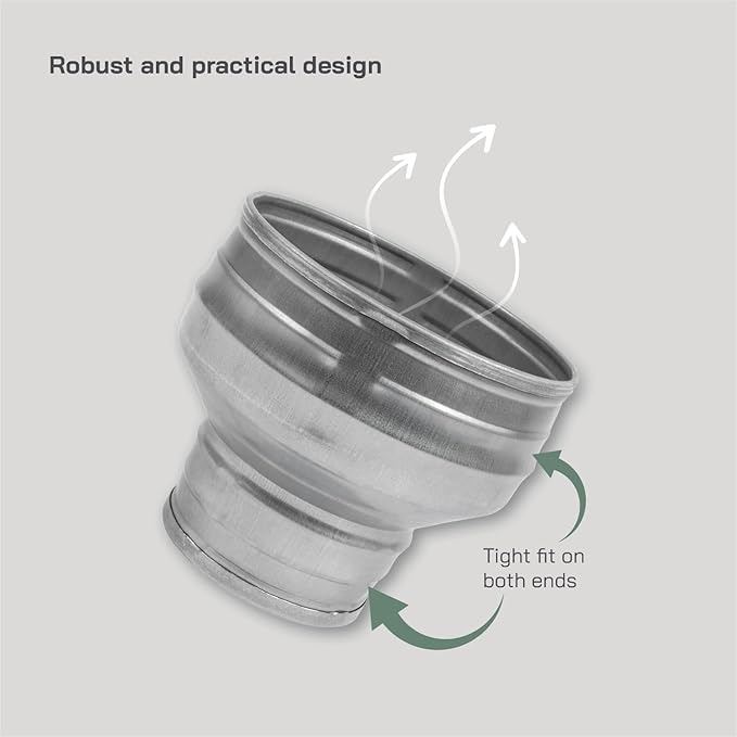 Duct Reducer Adapter Connector Fitting Pipe Increaser Reducer Cone For ...