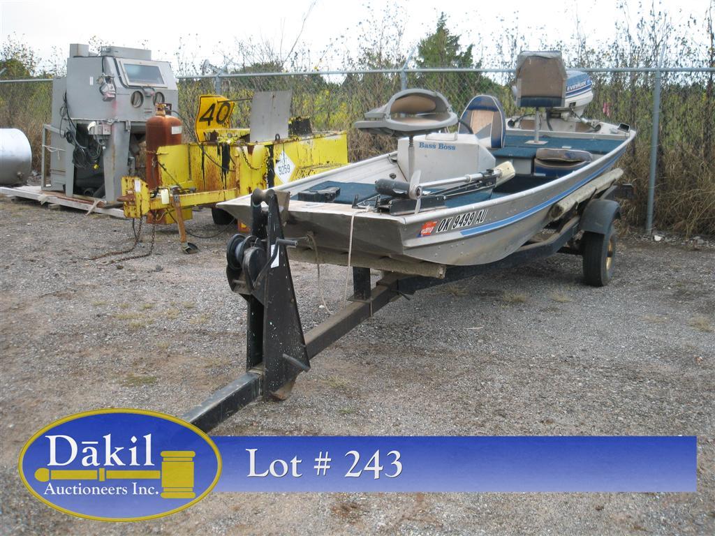 1975 TERRY BASS BOAT