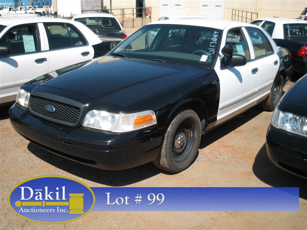 2001 FORD CROWN VIC POLICE CAR,
