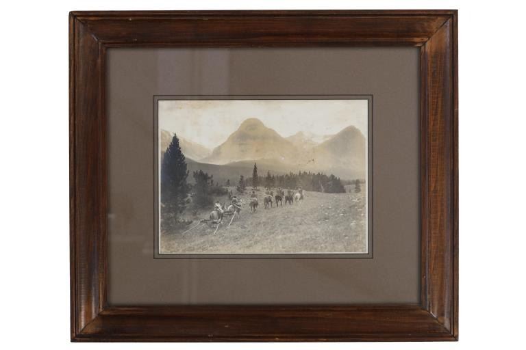Roland W. Reed (1864-1934) Blackfoot in Glacier
