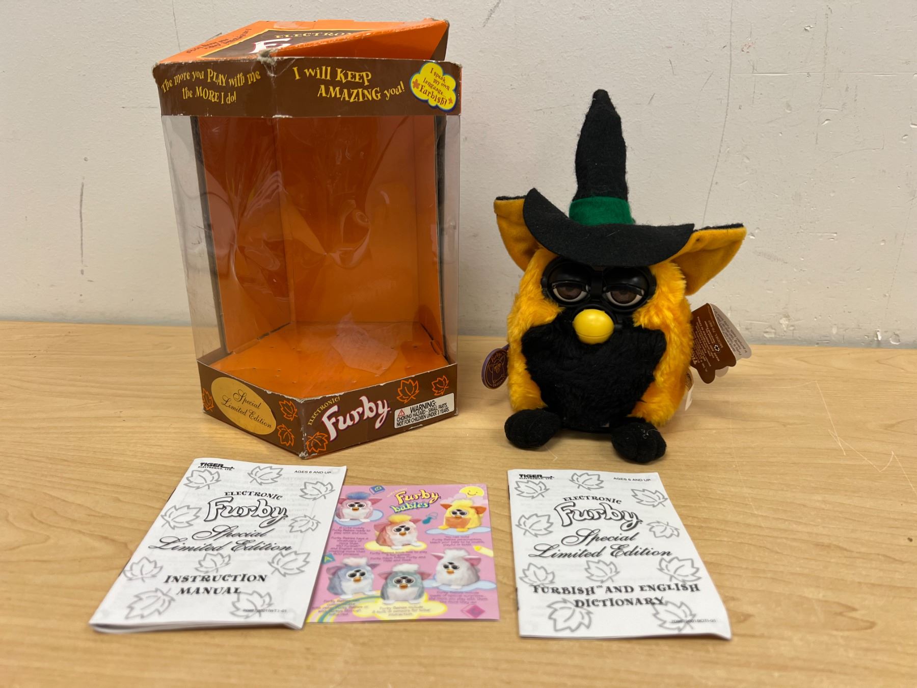 Special Electronic Limited Edition Furby with box and papers - see photos