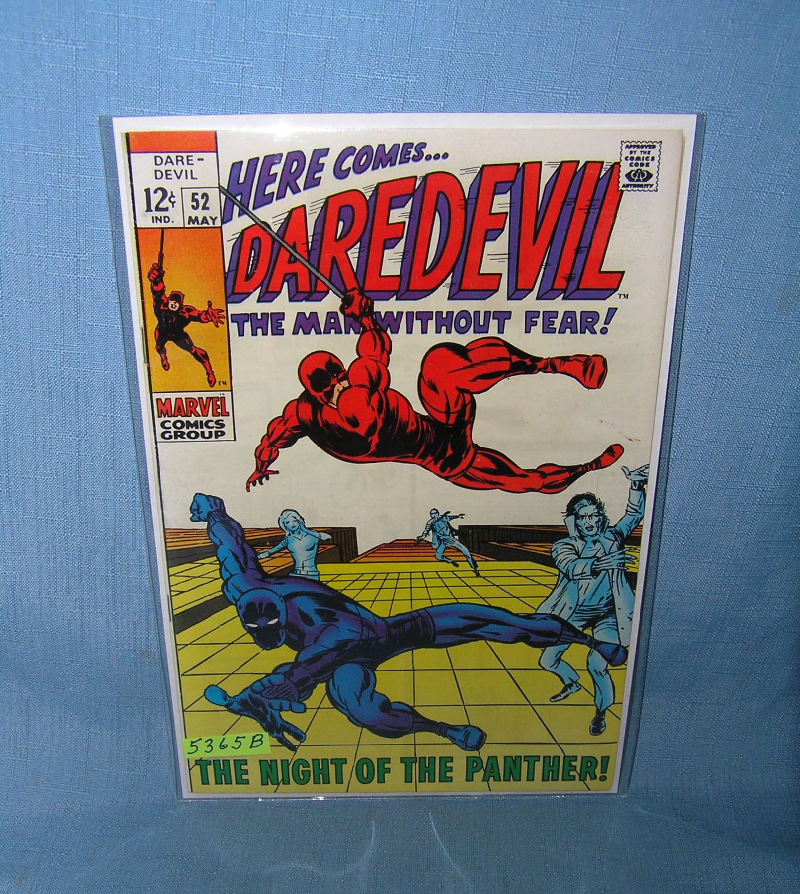 Early Marvel Dare Devil number 52 comic book