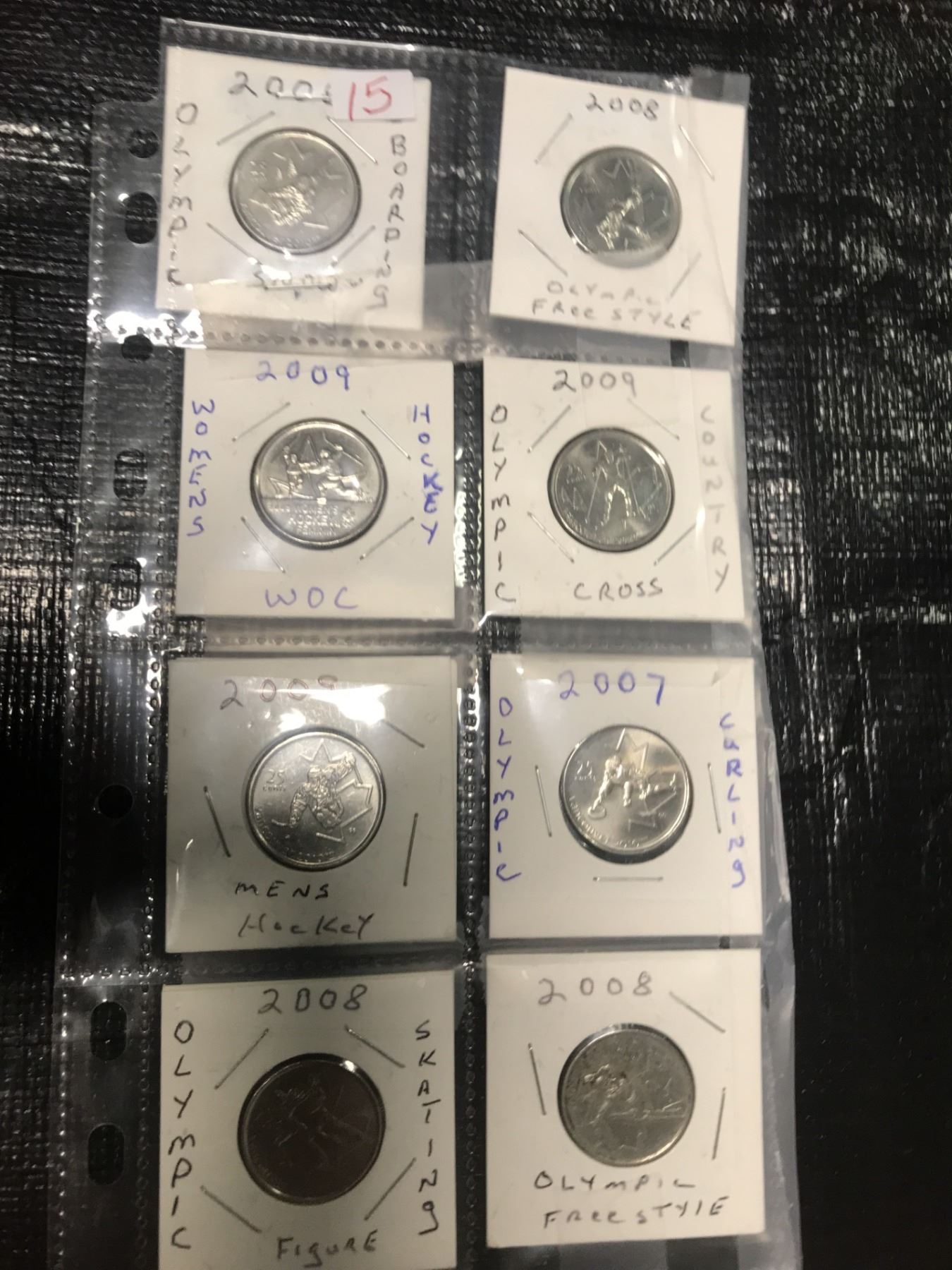 10 ASSORTED CANADIAN QUARTERS