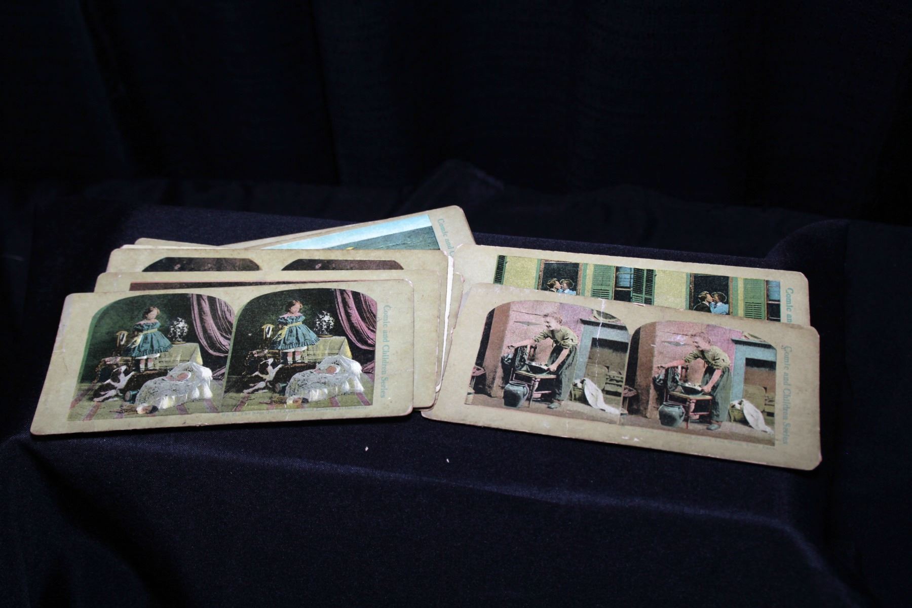 11 Stereo View Picture Cards