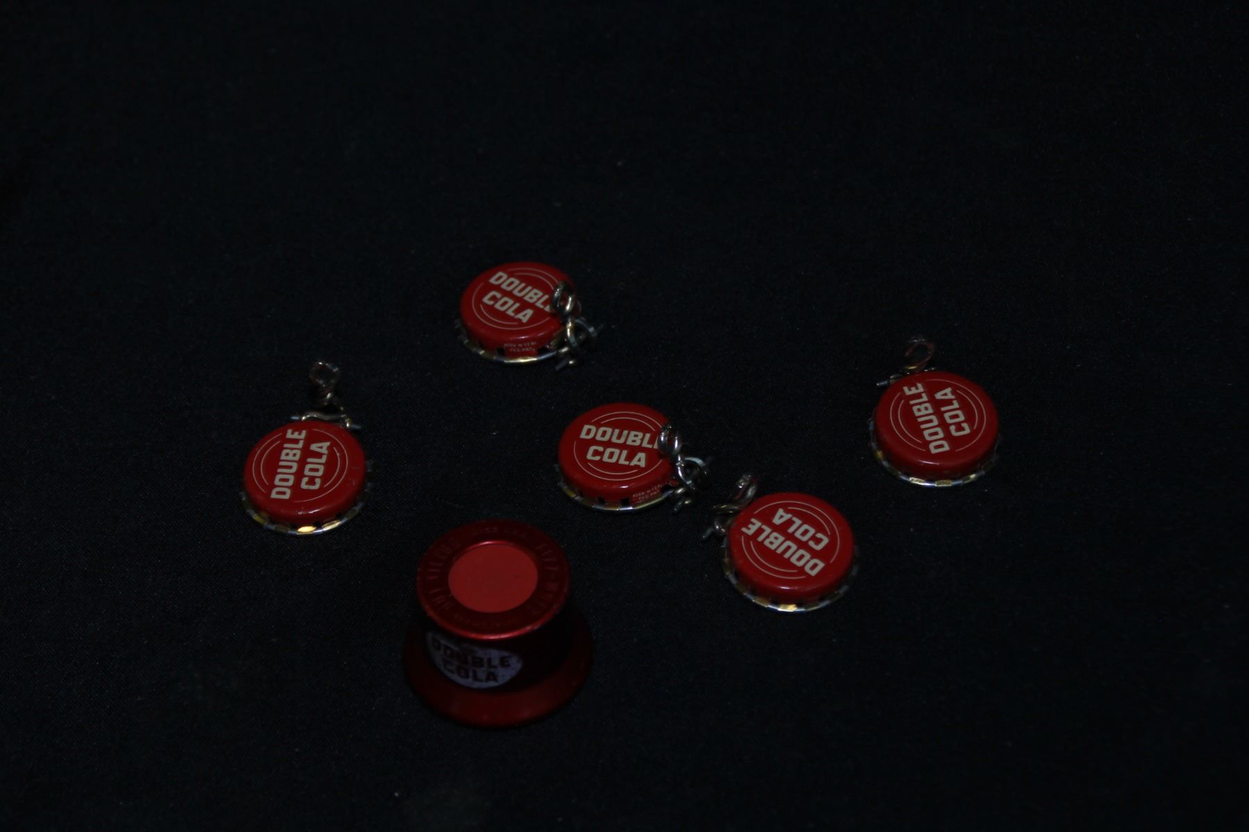 Vintage Double Cola bottle caps.