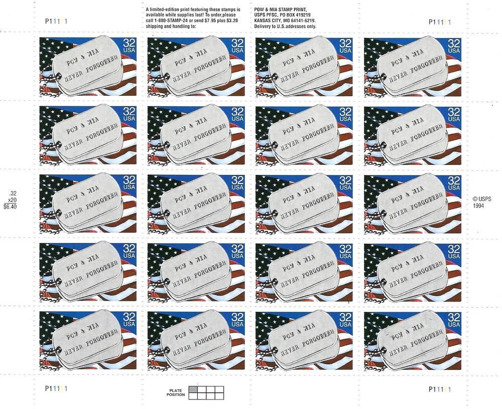 POW & MIA Stamps