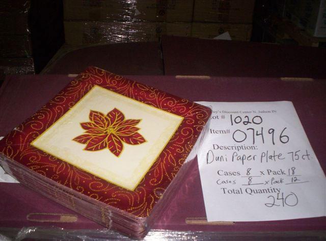 Duni Paper Plate 75ct.