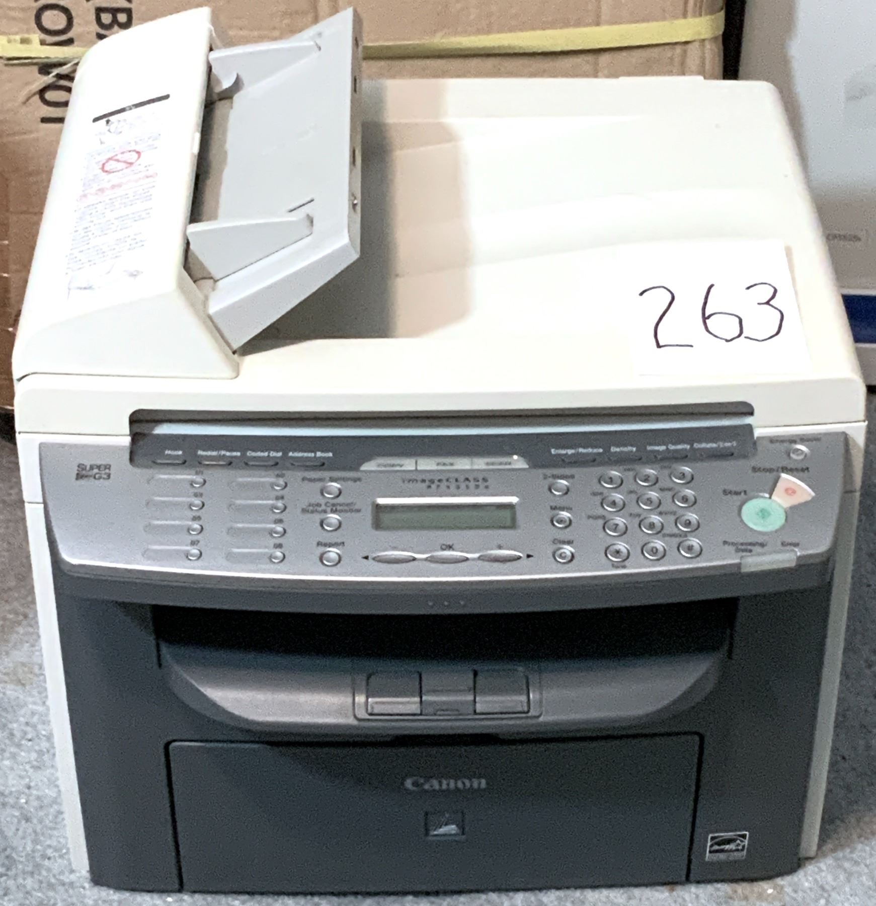 Canon ImageCLASS MF4350d multifunction laser printer. Monochrome laser ...