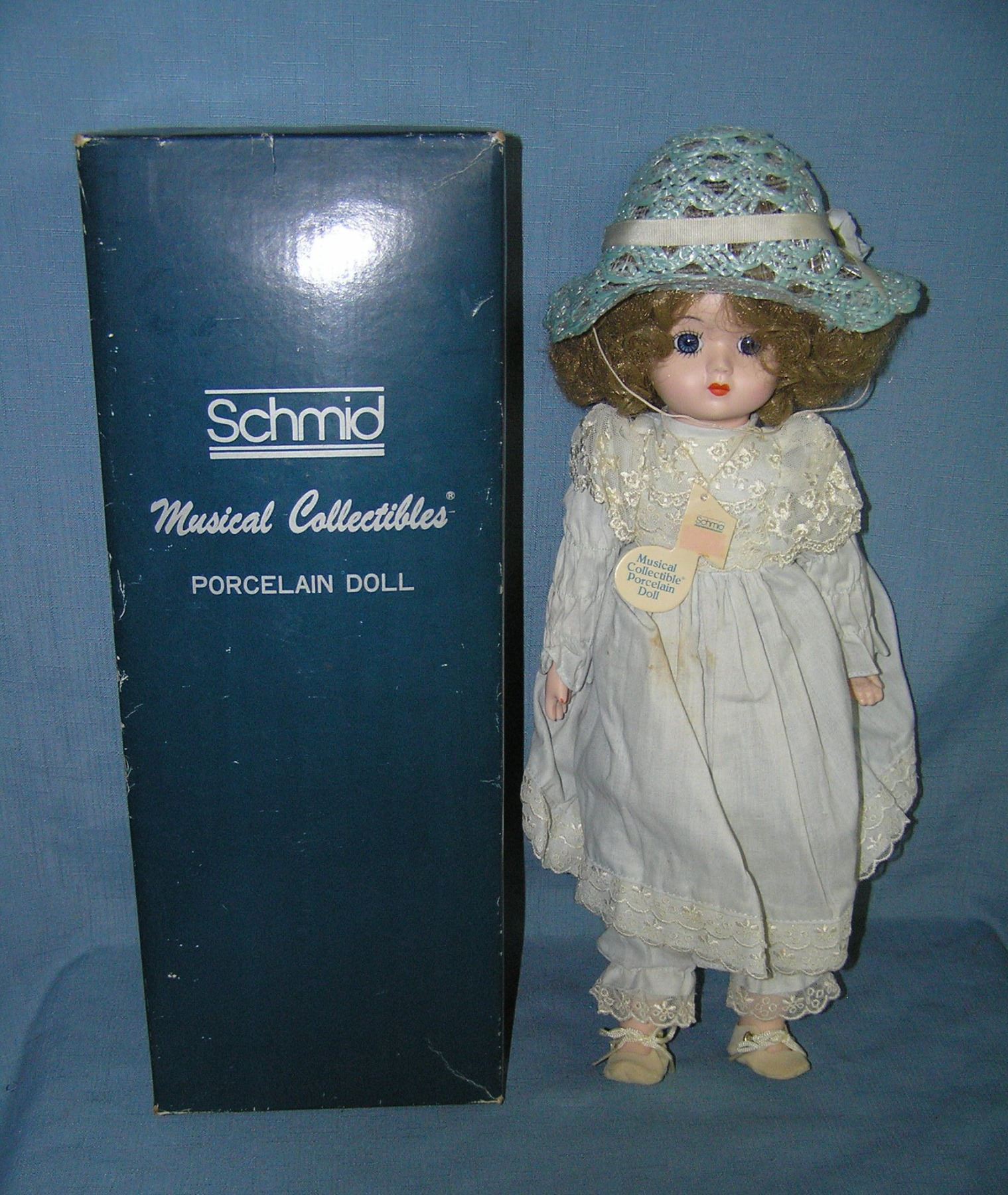Schmid musical collectible doll
