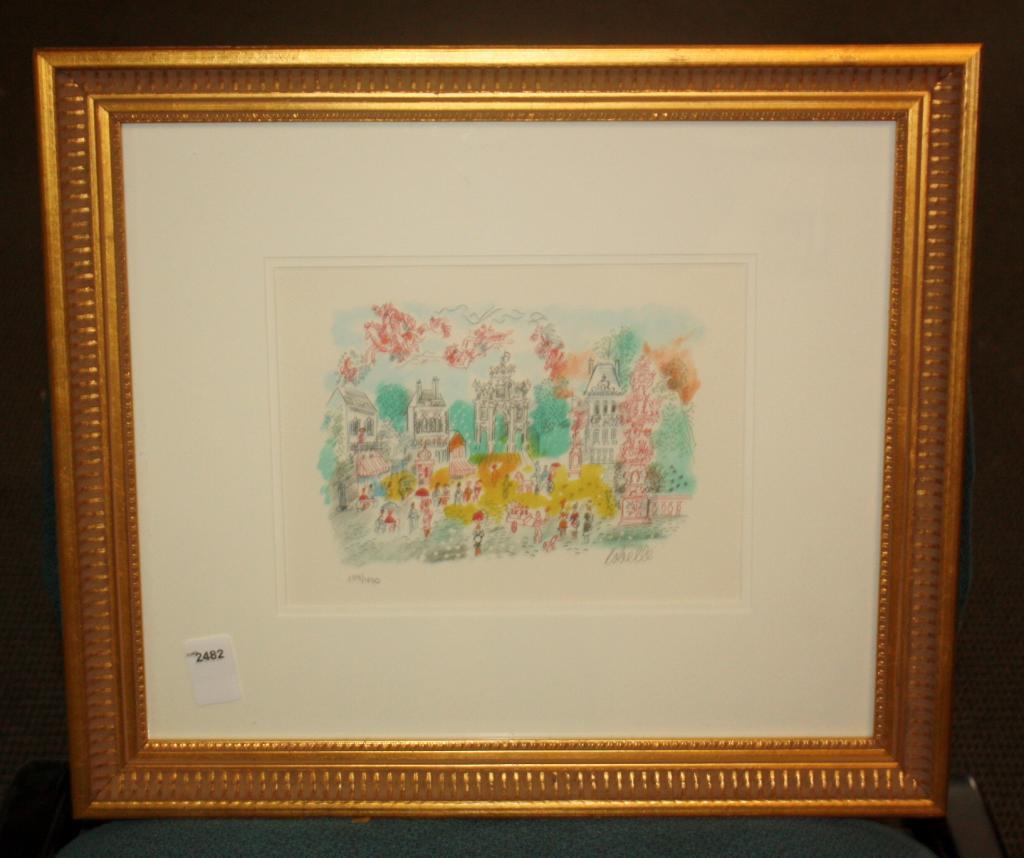 Signed and Numbered Print