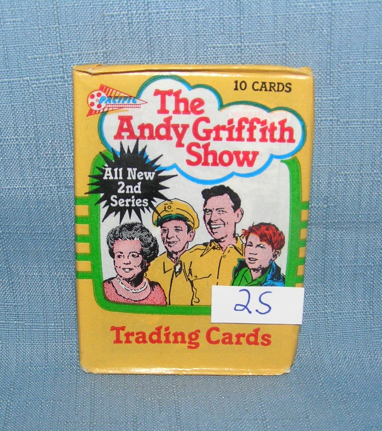 The Andy Griffith Show unopened wax pack of collector cards