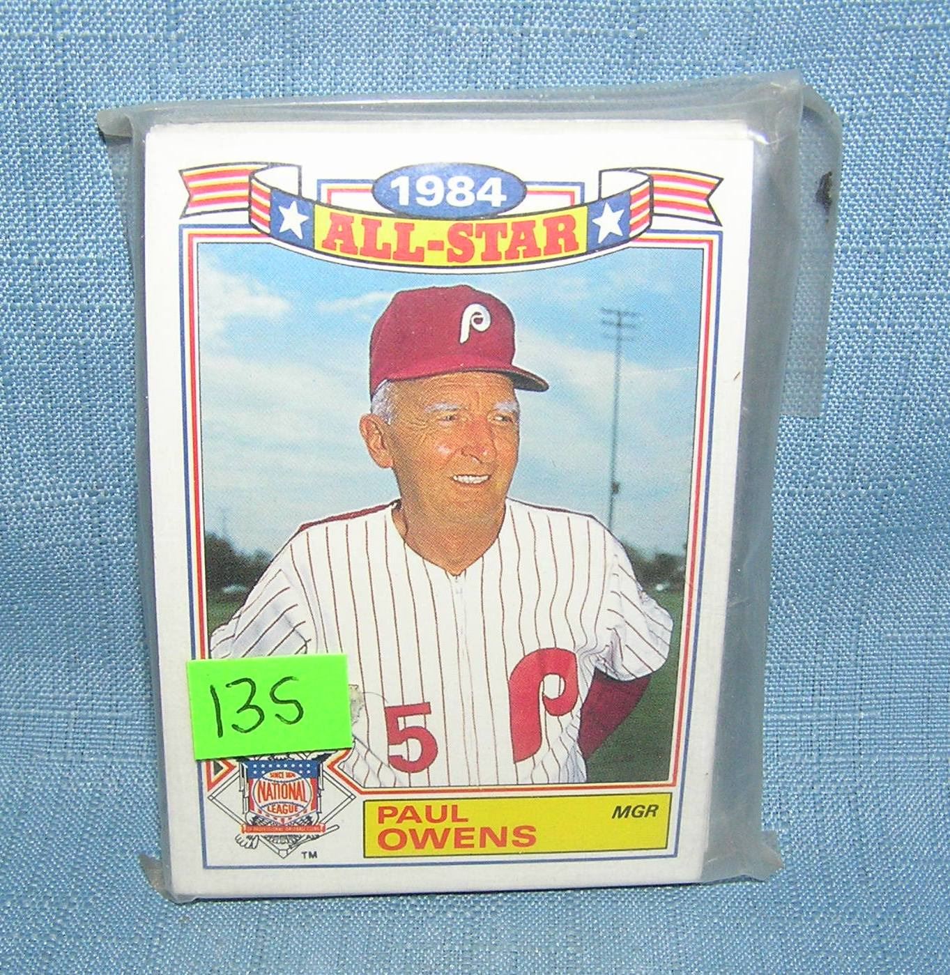 Topps 1984 all star set