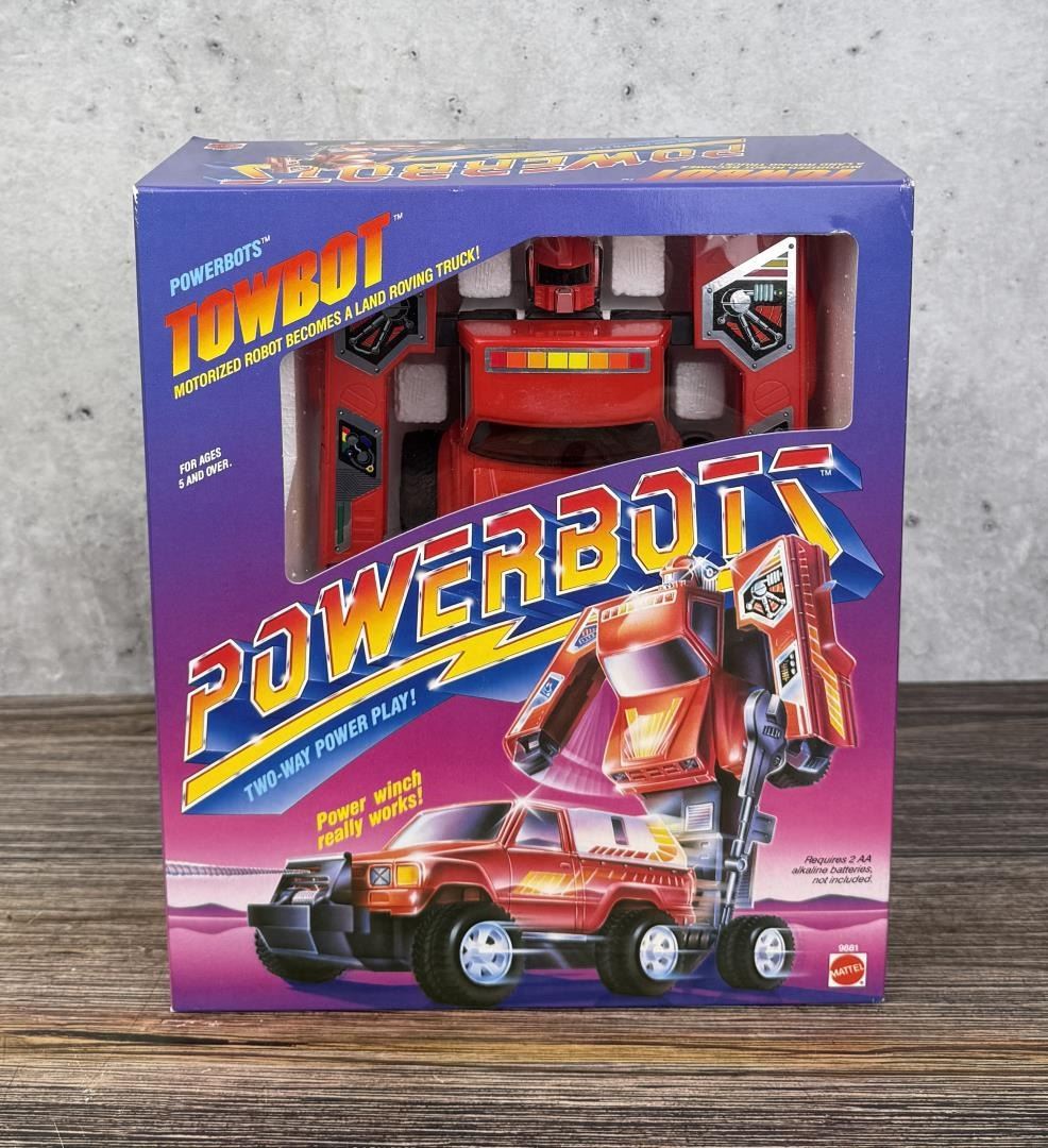 Mattel 9881 Powerbots Towbot Robot Toy