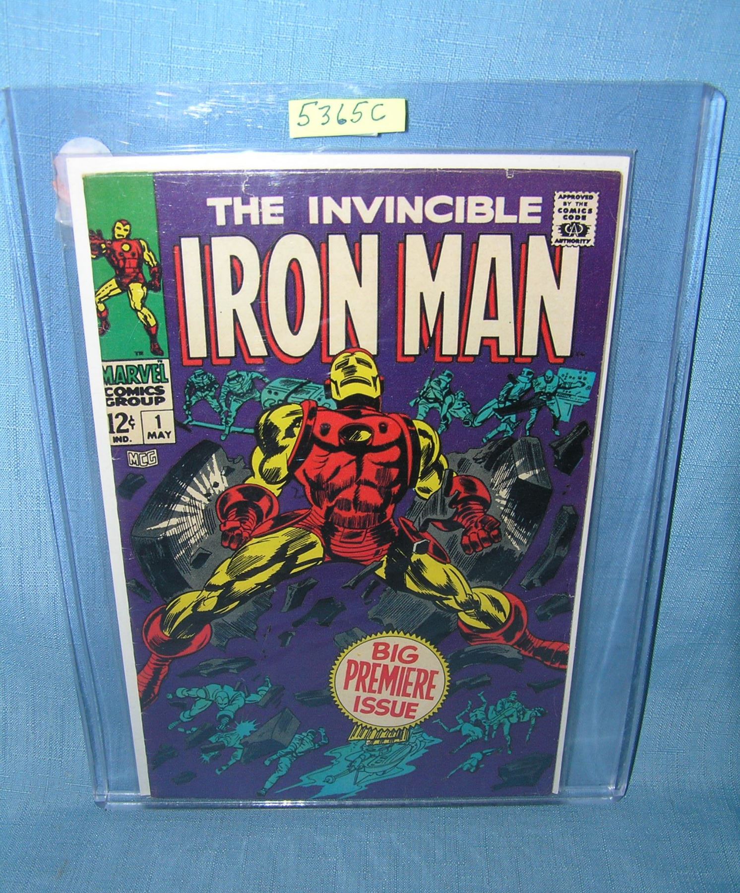 Marvel Iron Man number 1 big premier issue comic book