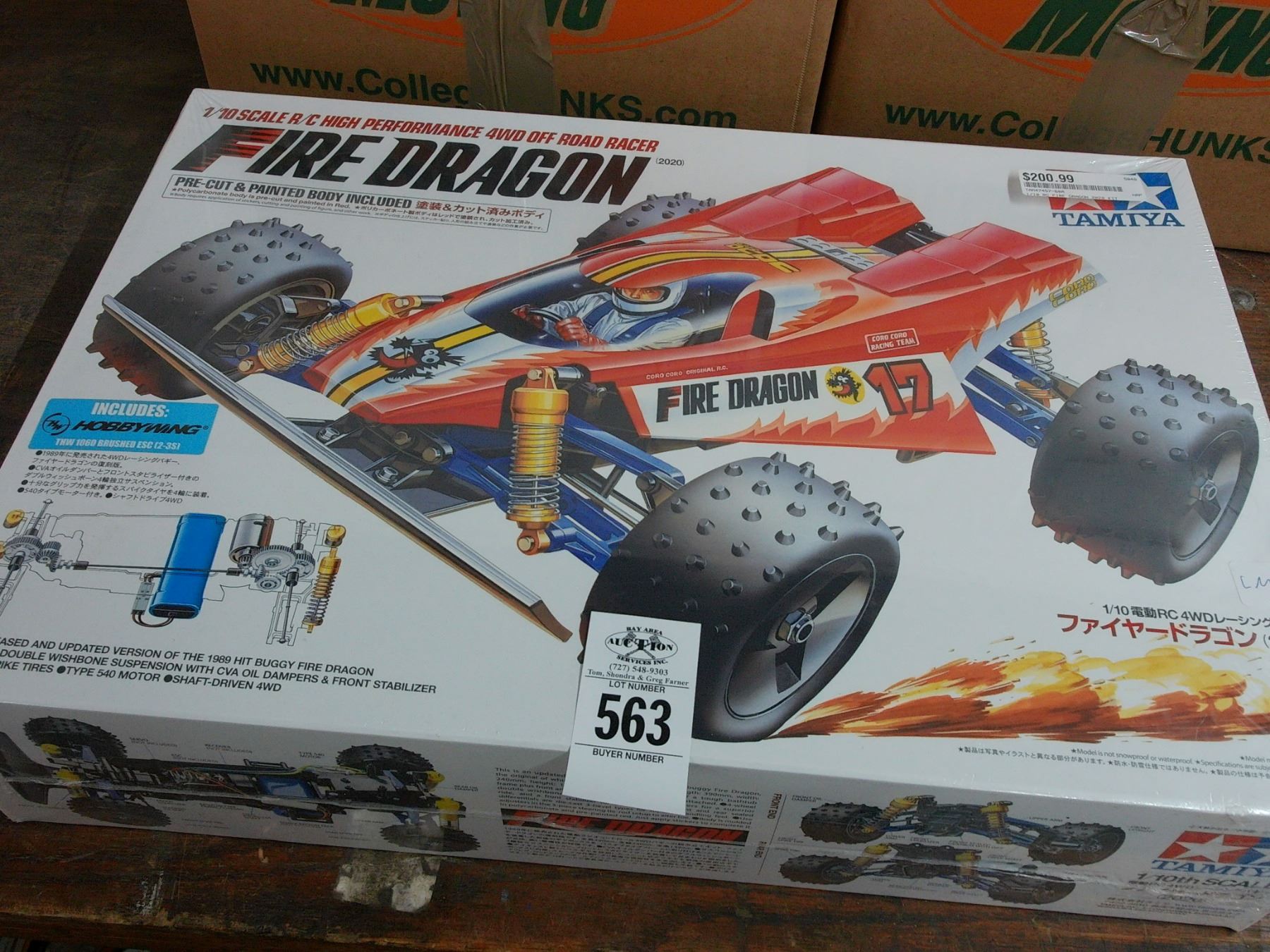 Fire Dragon 4 Wheel Drive Off Road Racer - Bay Area Auction Services