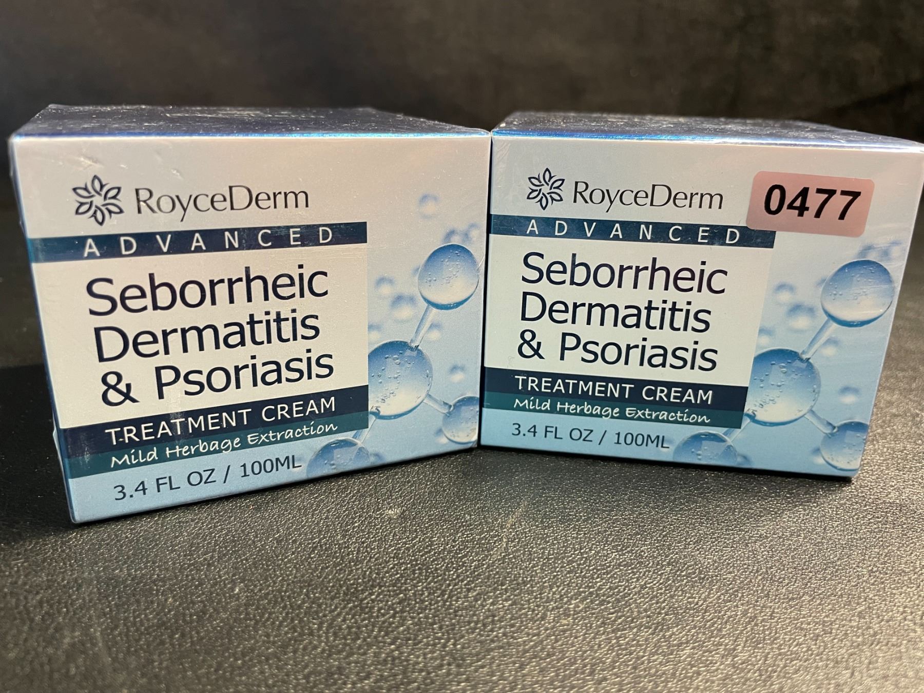 2 RoyceDerm Advanced Seborrheic Dermatitis & Psoriasis Treatment Creams ...
