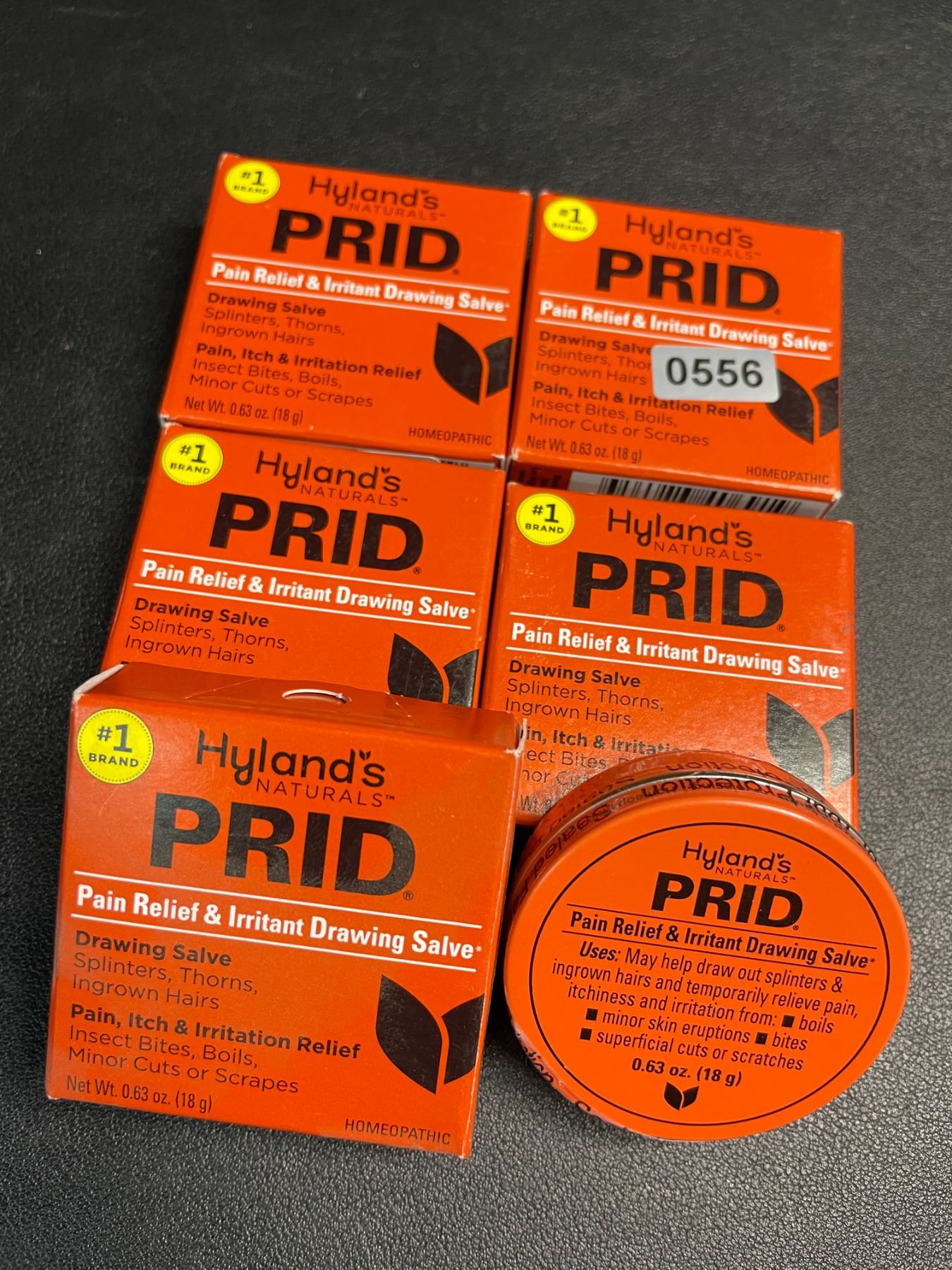 5 Hyland's Naturals PRID Pain Relief & irritant Drawing Salve; Skin ...