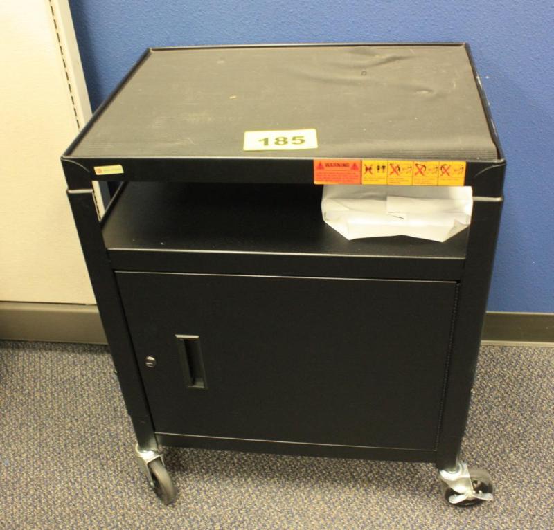 Wheeled Metal Printer Cart