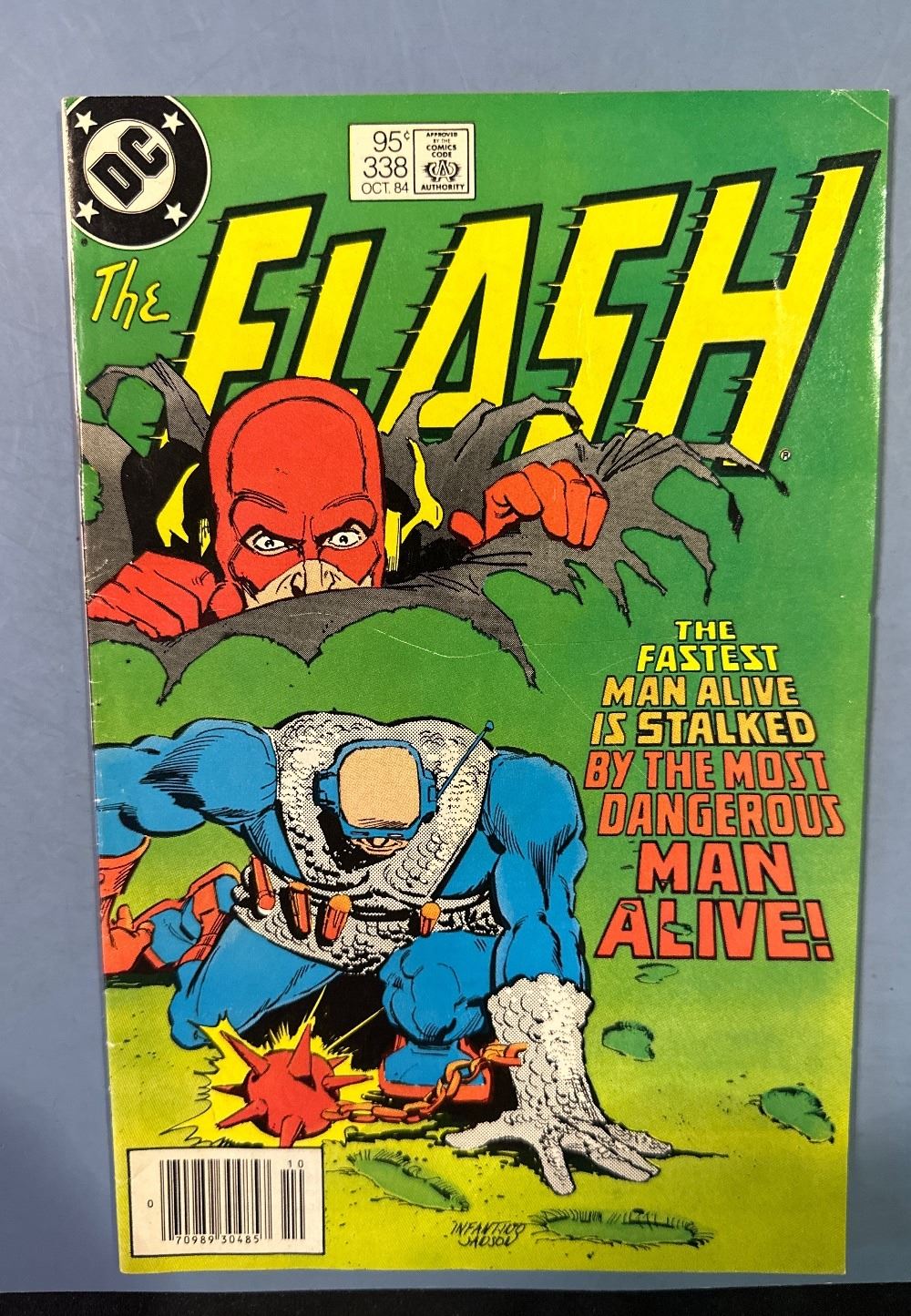 The Flash #338 (DC Comics, 1984) 1st Appearance of Big Sir