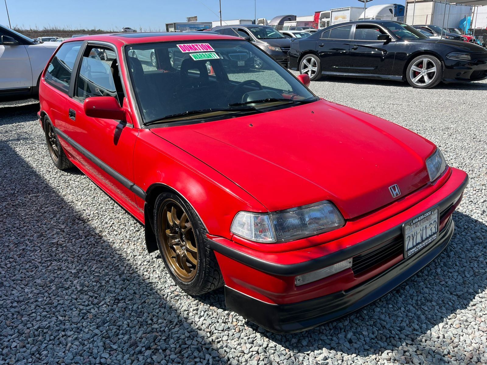 HONDA CIVIC 1991 APP/DUP-T/EXP-ONLY DON