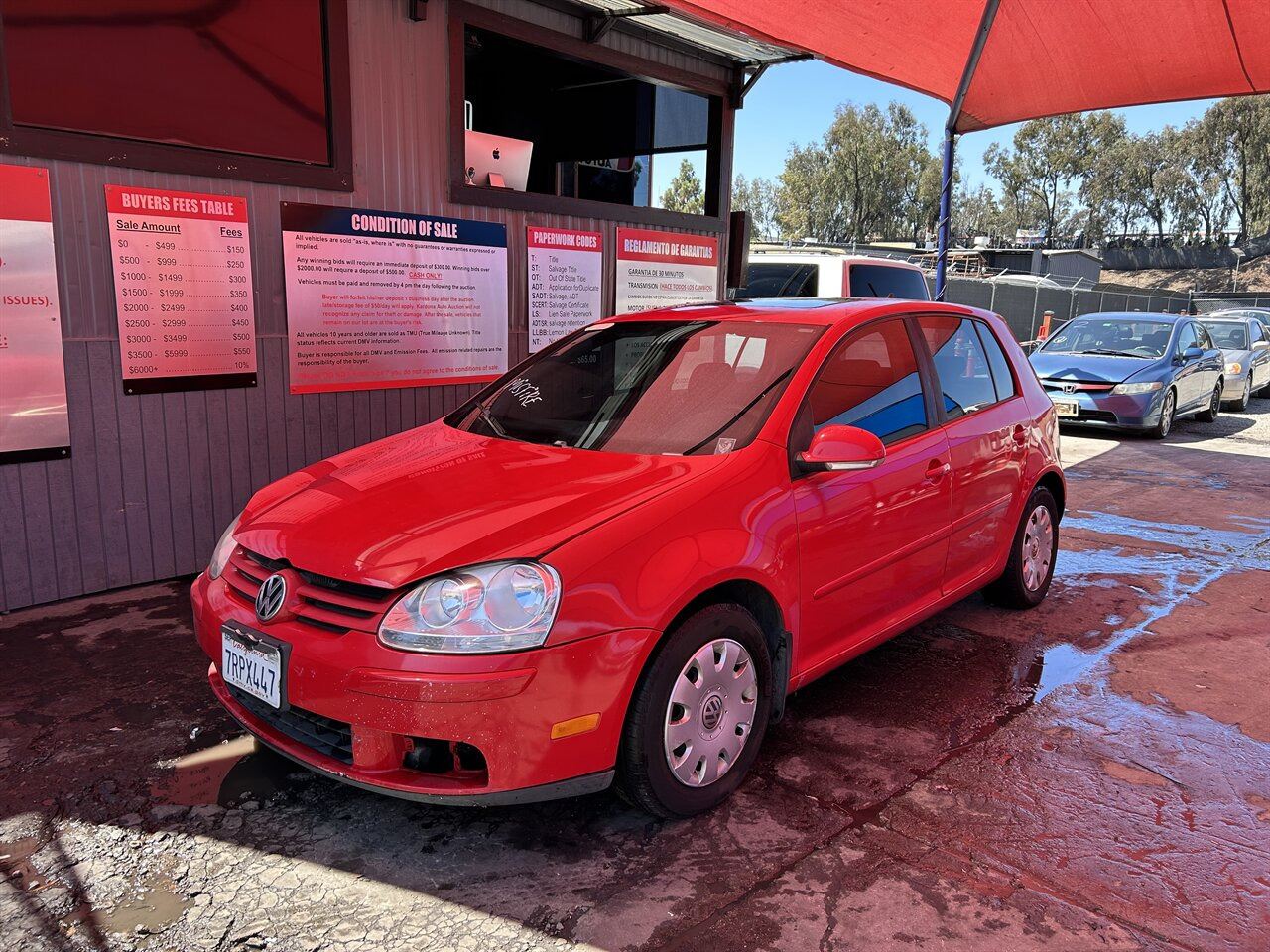 2007 VOLKSWAGEN RABBIT