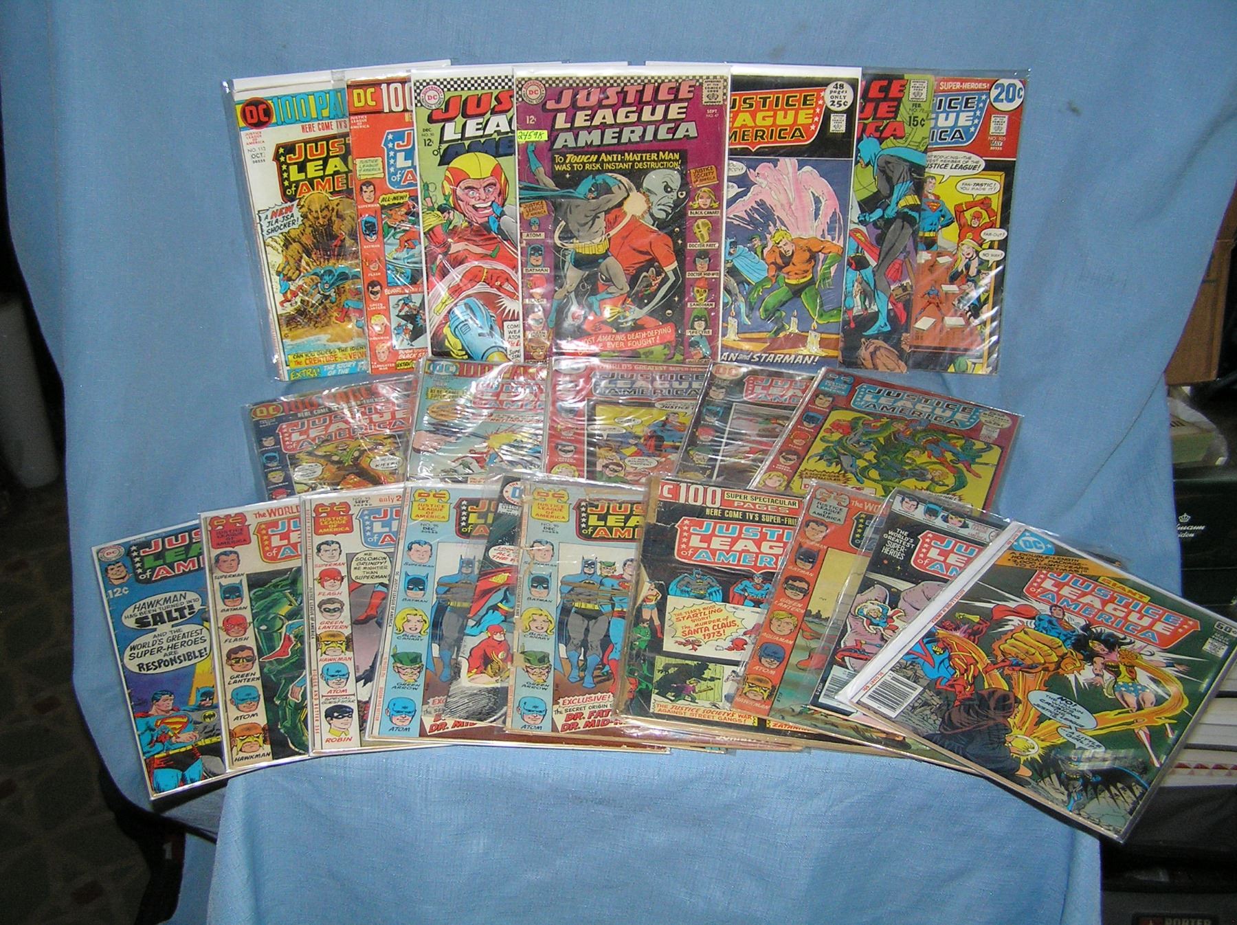 Large Collection of vintage DC comic Books
