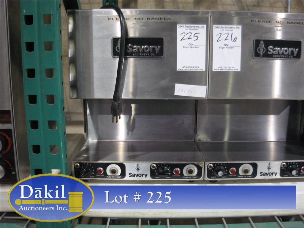 SAVORY PD4 POP DOWN TOASTER;