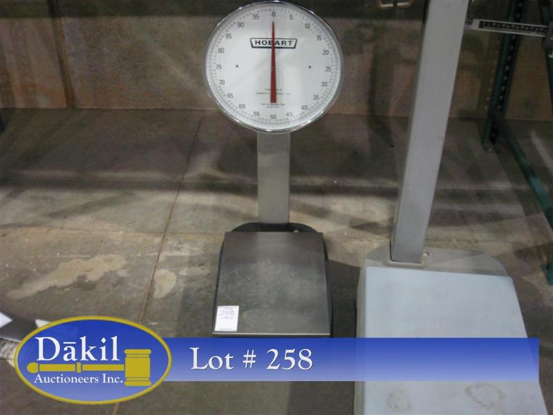 HOBART HOB-15 100# DIAL SCALE;