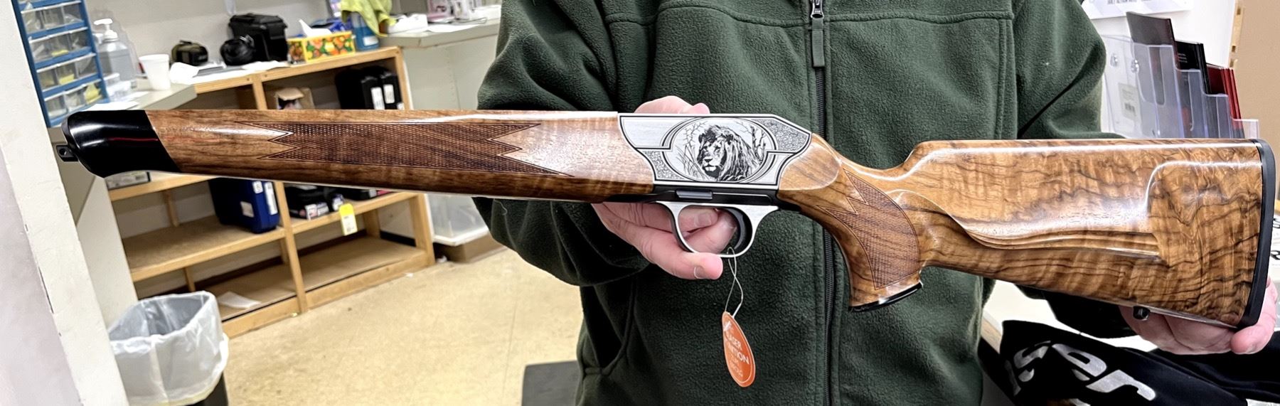 Blaser R8 Jaeger Rifle, 2 Barrels, 2 Scope Mounts, Hard Case