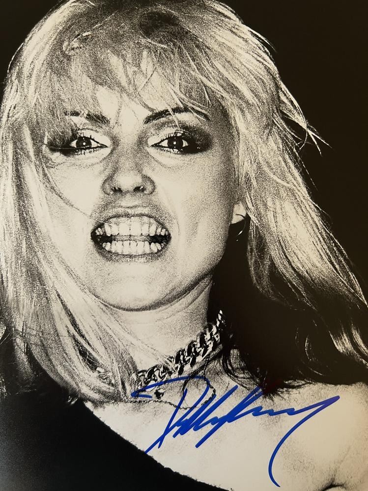 Blondie Debbie Harry Signed Photo