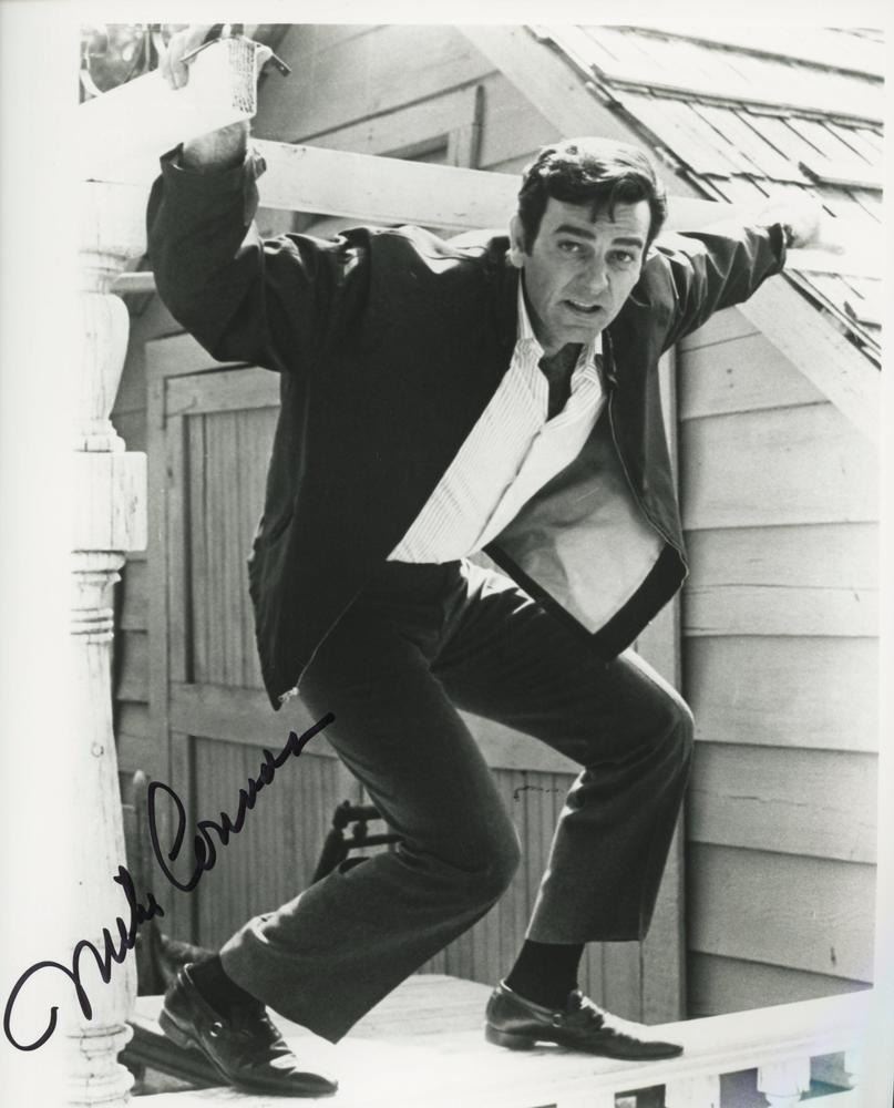 Mannix Mike Connors signed photo. GFA Authenticated