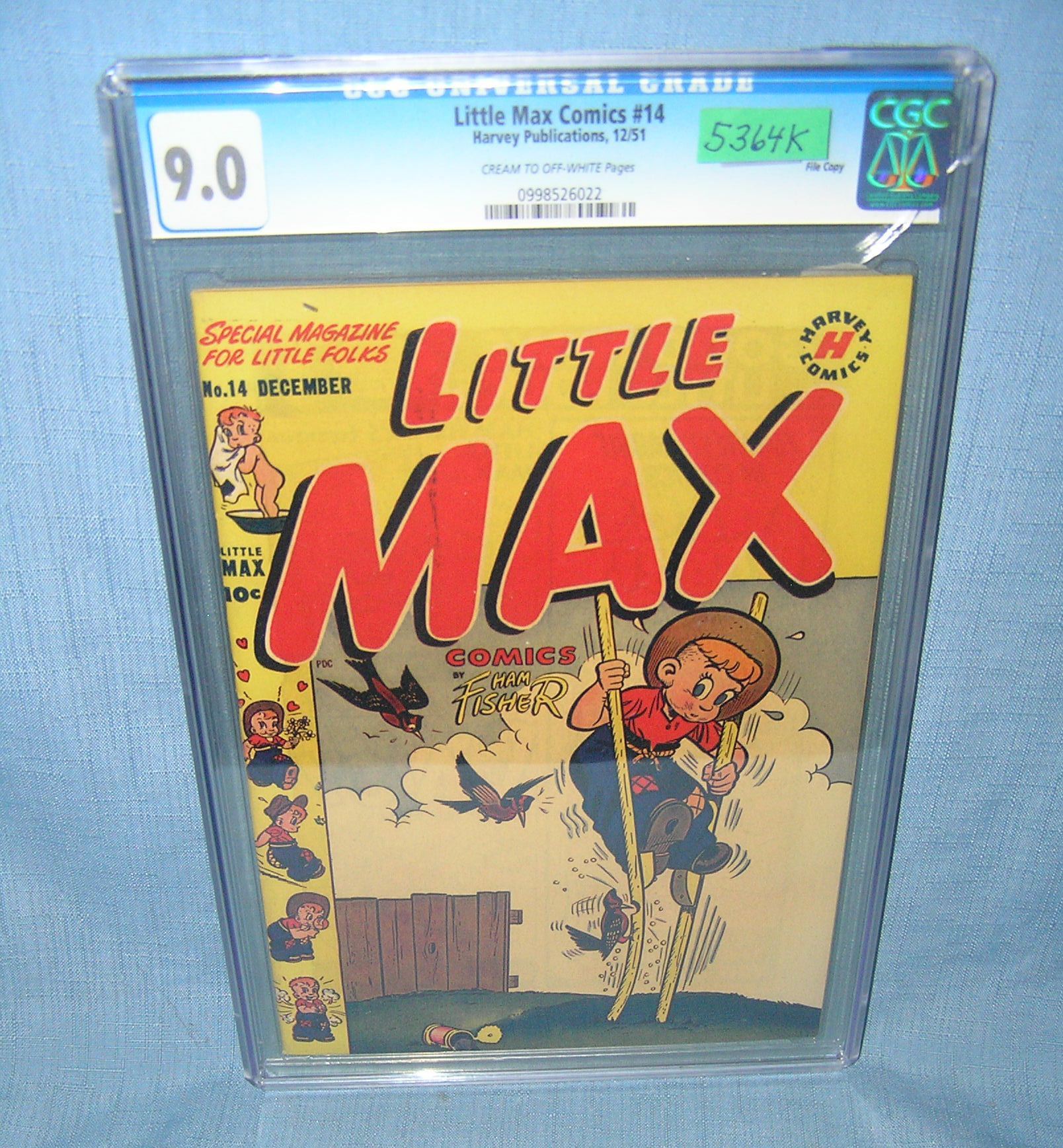 Graded Little Max number 14 comic book