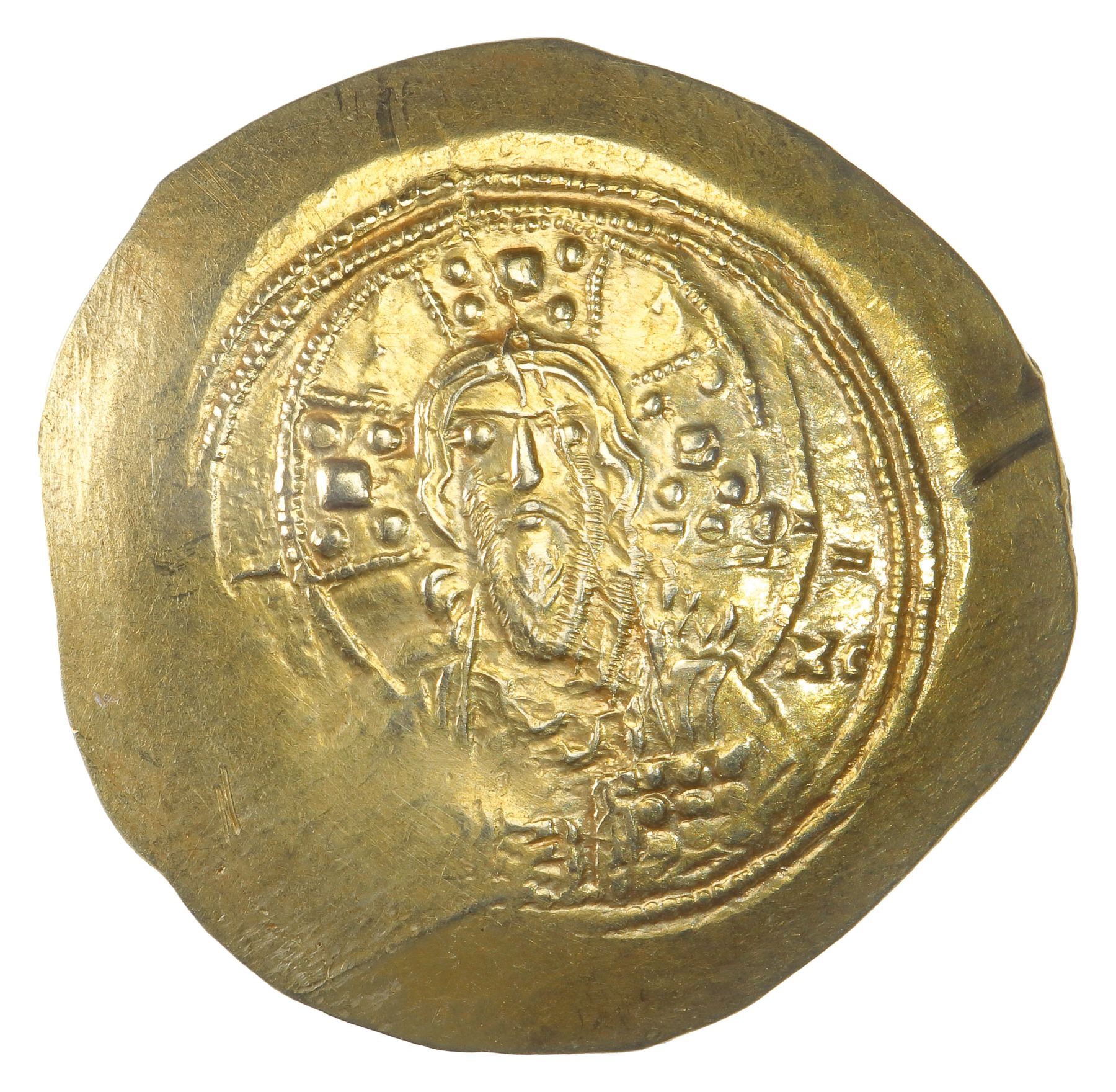 Michael VII Byzantine Empire AV/EL Hist. Nomisma Ancient Gold Coin, AD ...