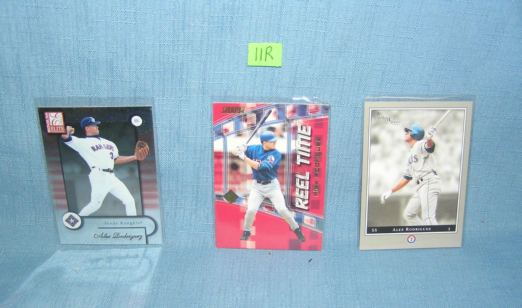 Group of Alex Rodriguez all star baseball cards