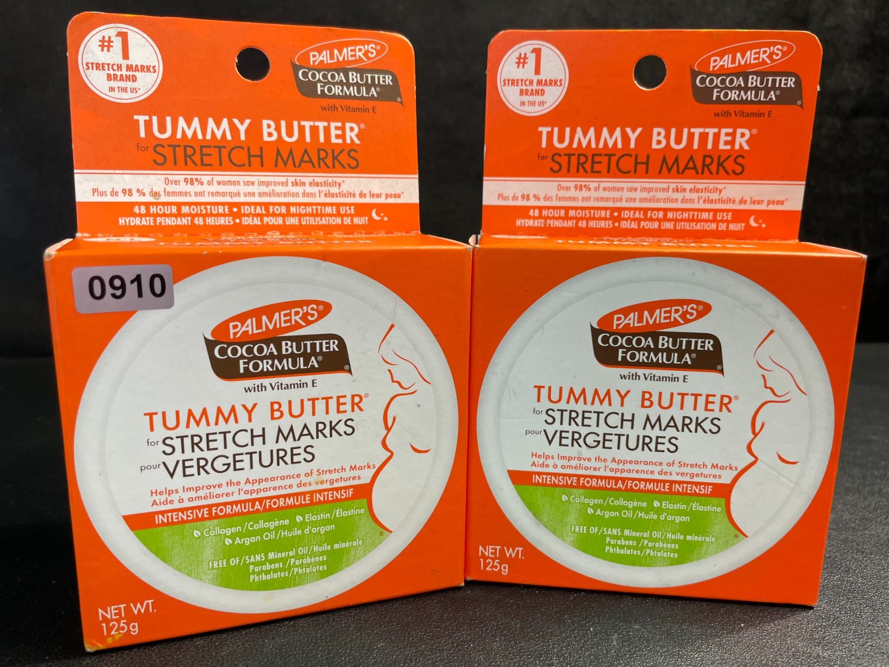 2 Palmer's Cocoa Butter Formula Tummy Butter for Stretch Marks (125g) - New