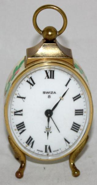 Vintage Swiza 8 Swiss Clock