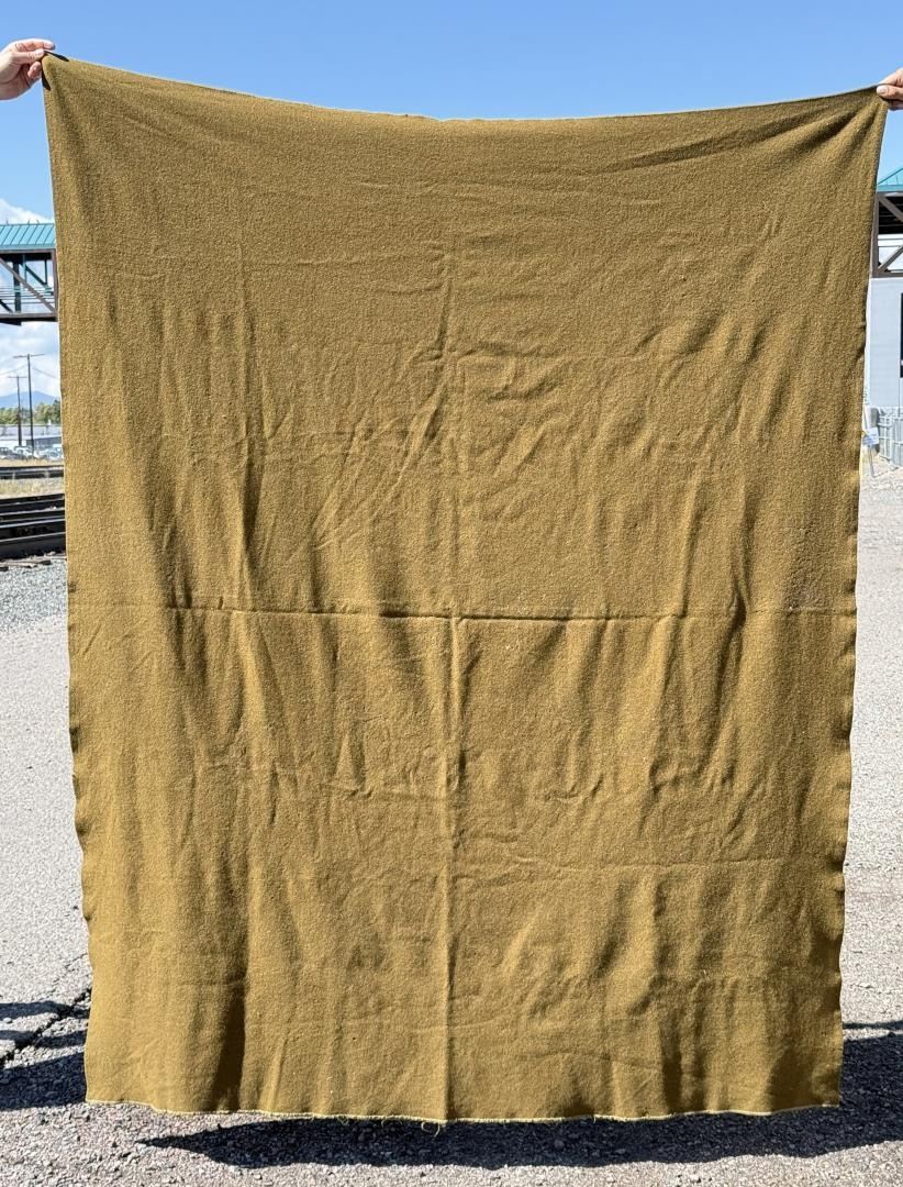 WWI WW1 US Cavalry Wool Blanket