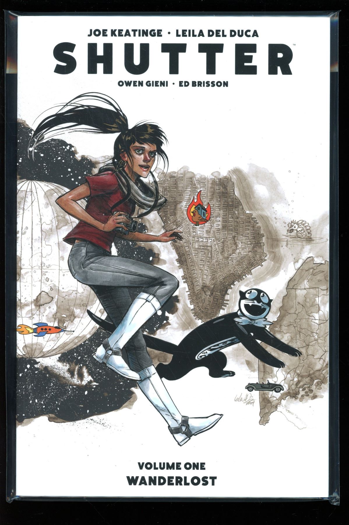 Shutter Volume 1: Wanderlost by Joseph Keatinge (new never read)