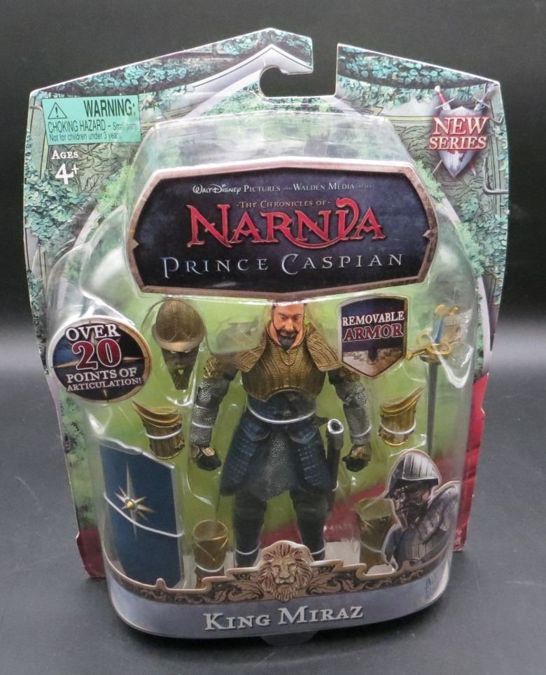 New Disney Narnia King Miraz Action Figure