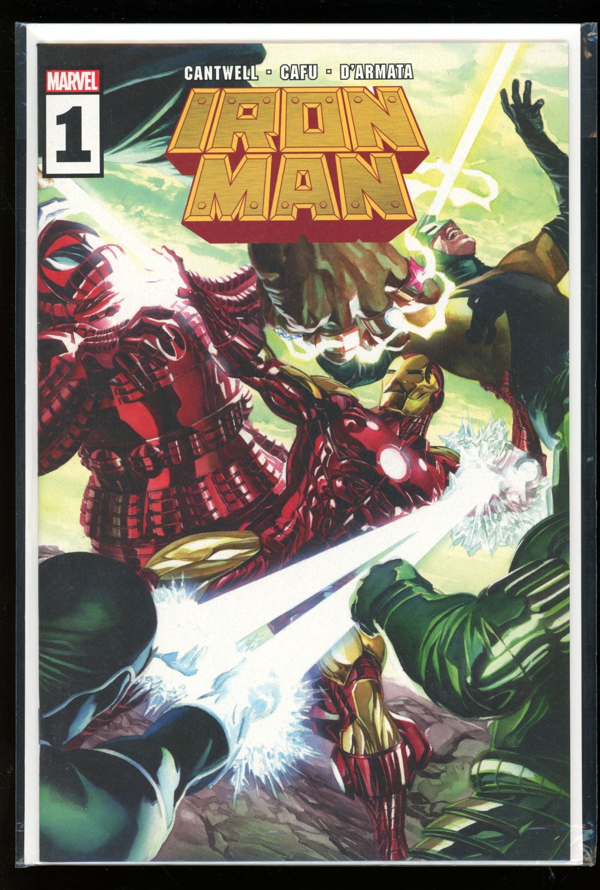 Marvel Iron Man #1 Wrap Around Cover (new never read)