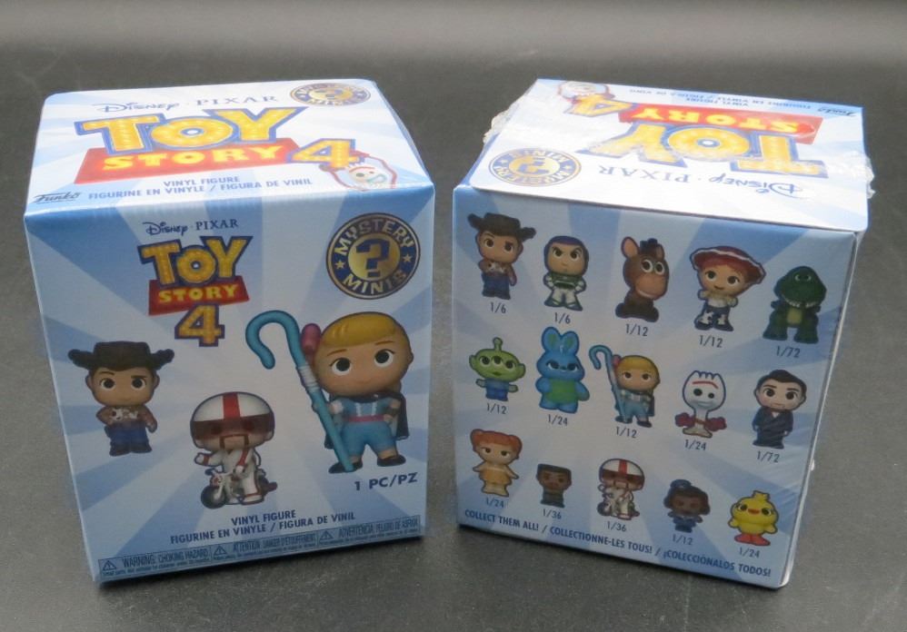 2 New Toy Story 4 Mystery Mini Figure Blind Boxes Sealed