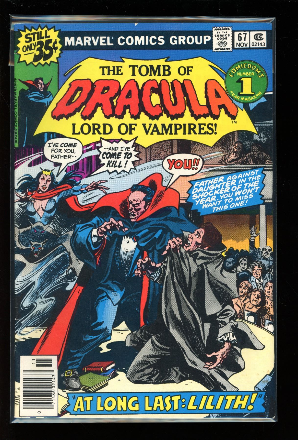 Marvel The Tomb Of Dracula Lord of Vampires #67