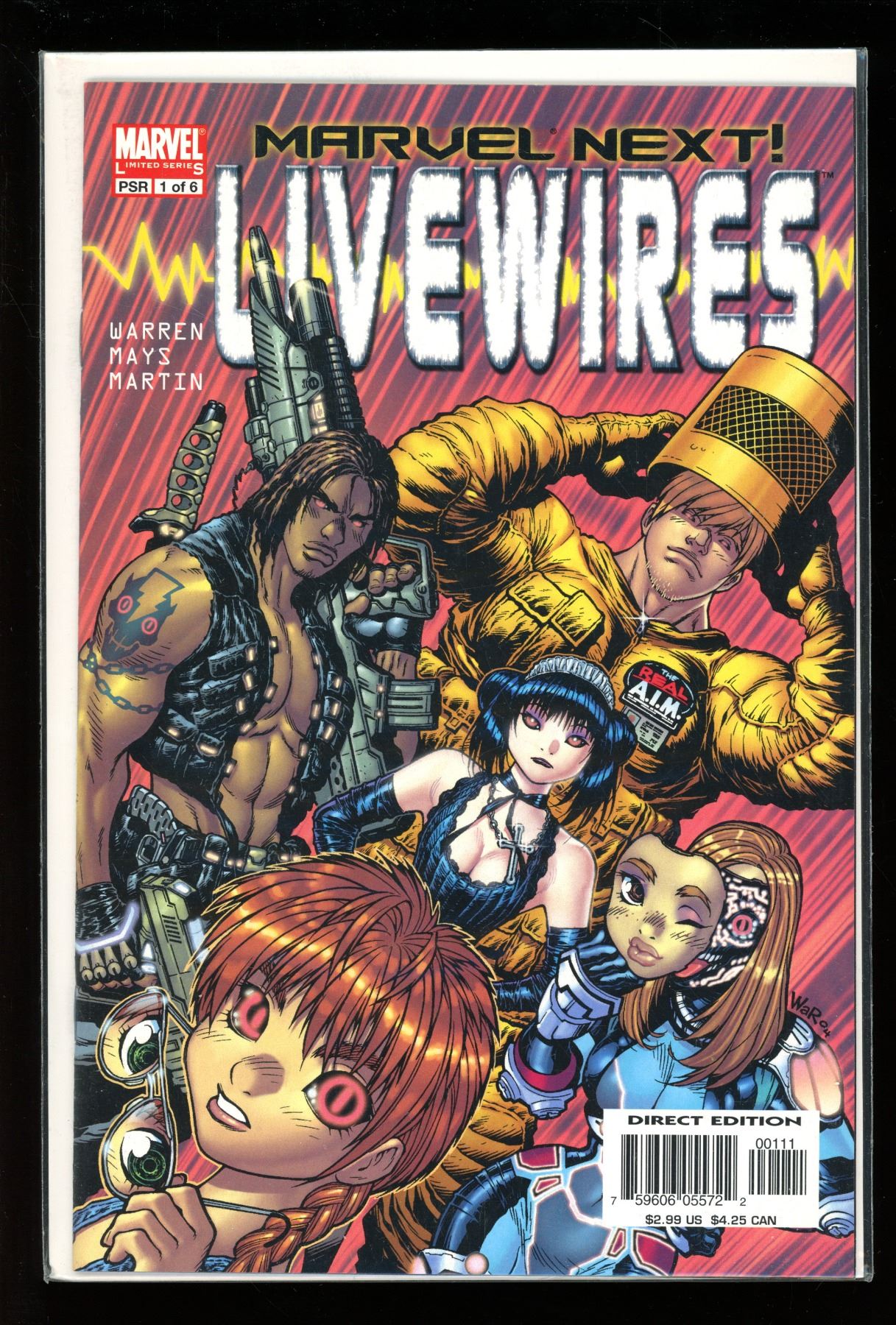 Marvel Next! Livewires #1