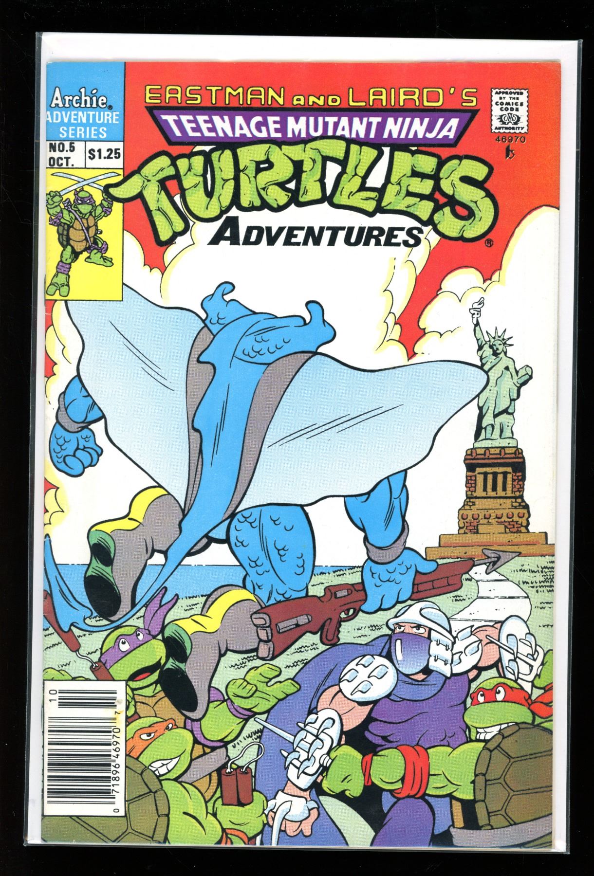 Archie Adventure Series Teenage Mutant Ninja Turtles Adventures #5