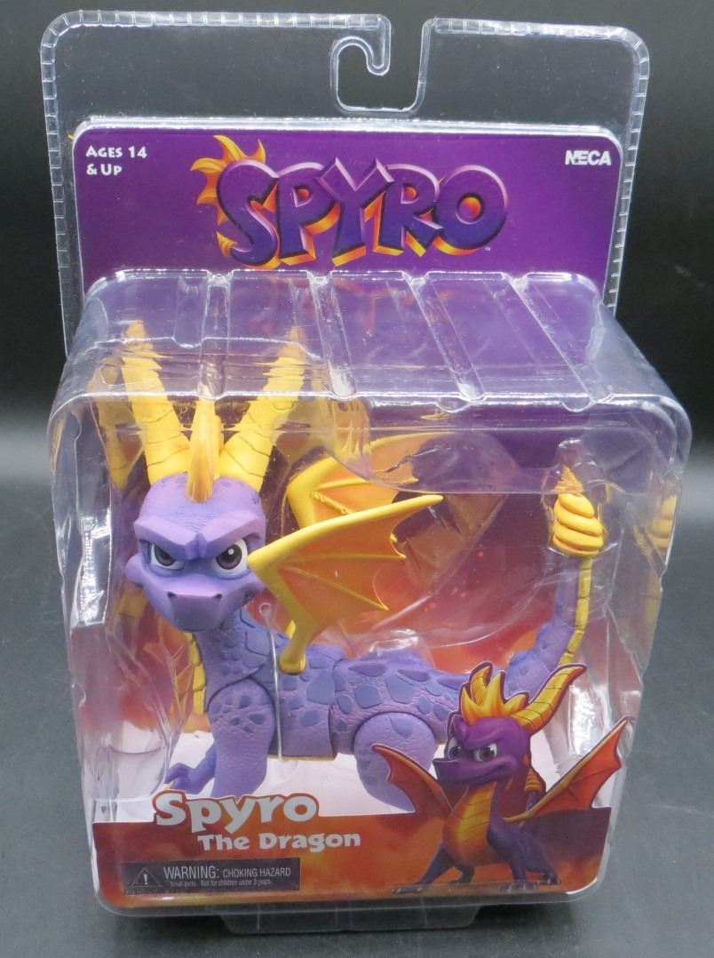 New RARE Neca Spyro The Dragon 7" Action Figure