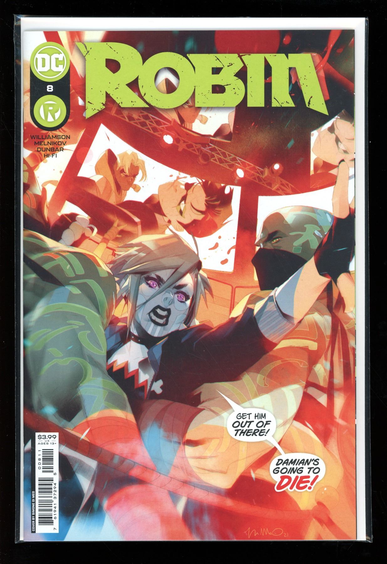 DC Robin #8 Variant Cover (new never read)