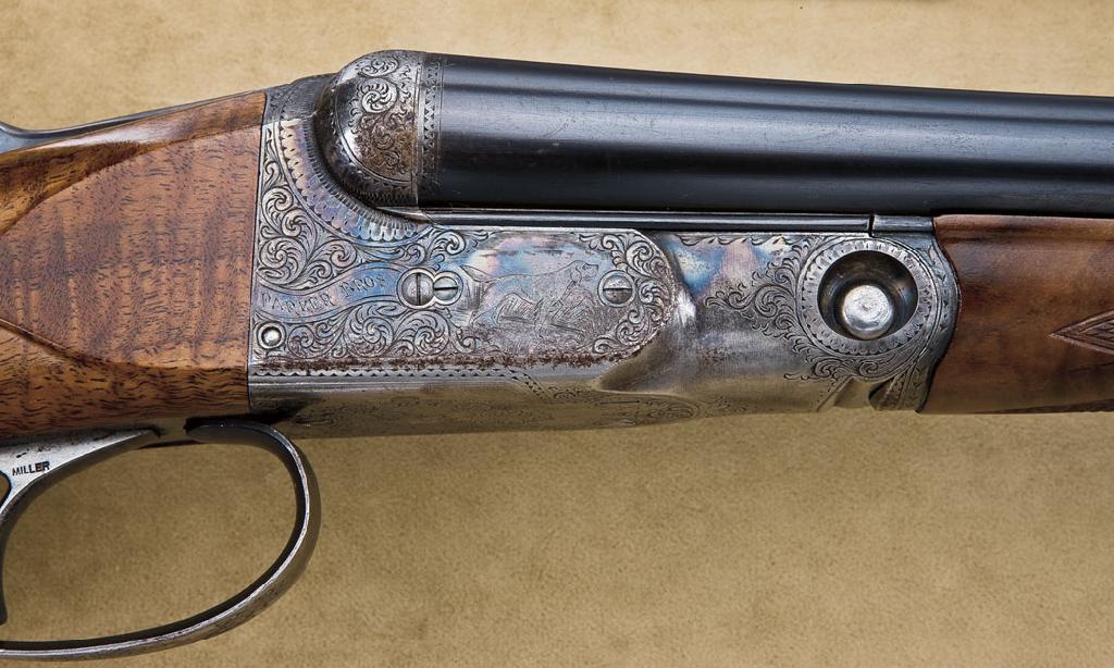 Parker DHE Grade, 12ga, double barrel shotgun, 28” barrels, blue and ...