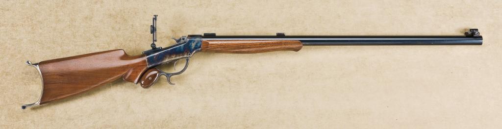 Custom target rifle on Ballard action, barrel signed “K.R. Bresien ...