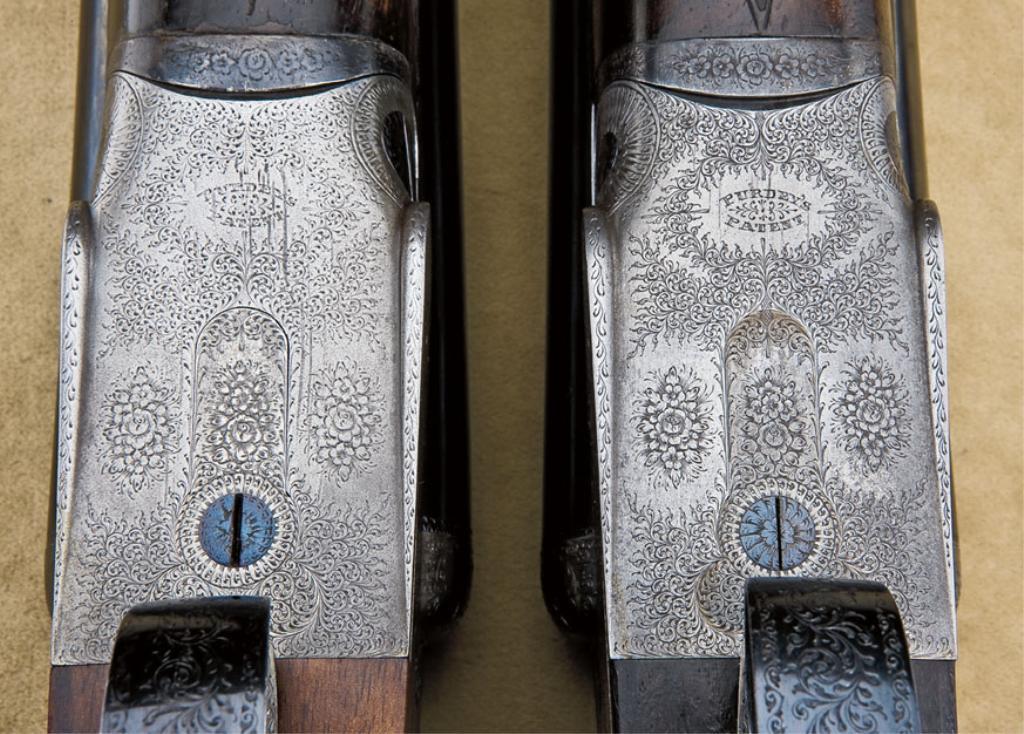 Pair of Purdey full side lock double-barrel side by side shotguns, in ...