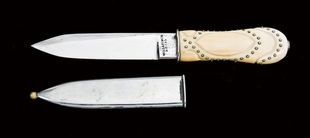 Important San Francisco dress dagger by Will and Finck with one-piece ...